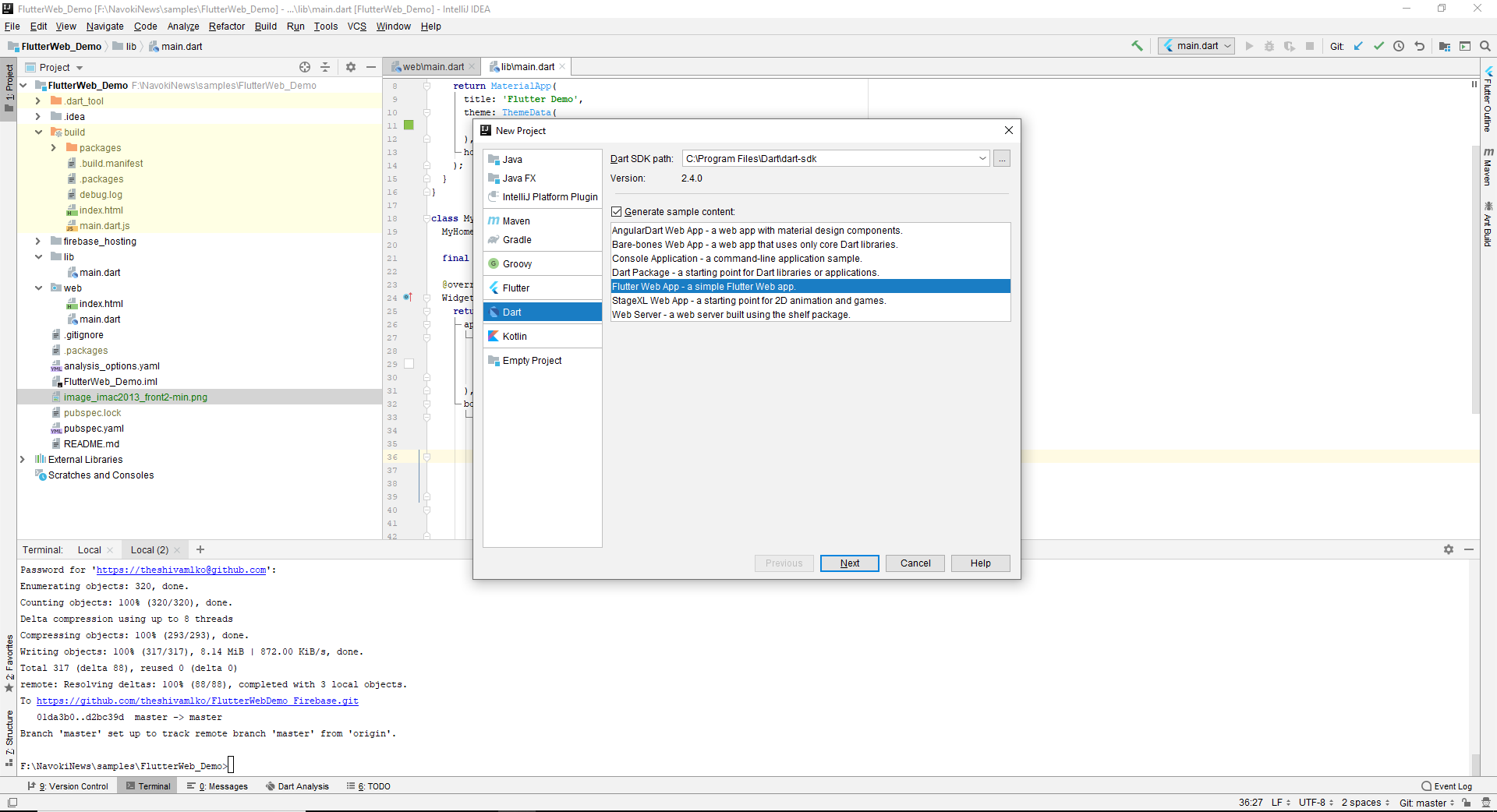 Firebase Hosting with Flutter Web | Make your first Flutter Web app and ...