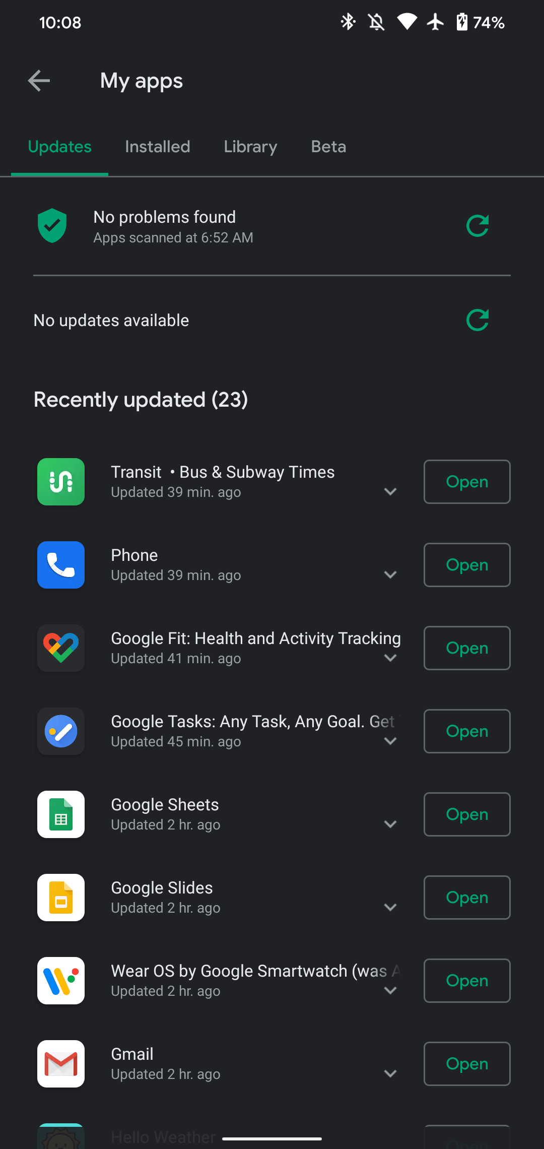 A new Play Store bug is inflicting repeat app updates for same versions ...