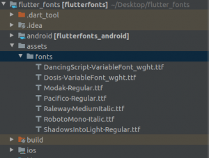 Flutter Custom Font | Navoki